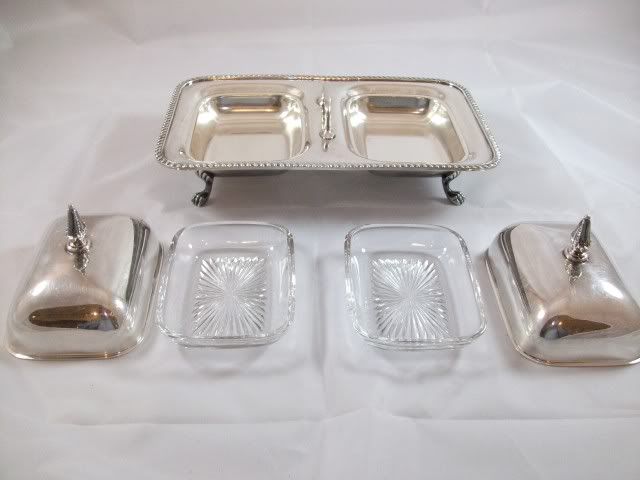 Silver-plate Dual Covered Buffet Server – Cydney's Antiques